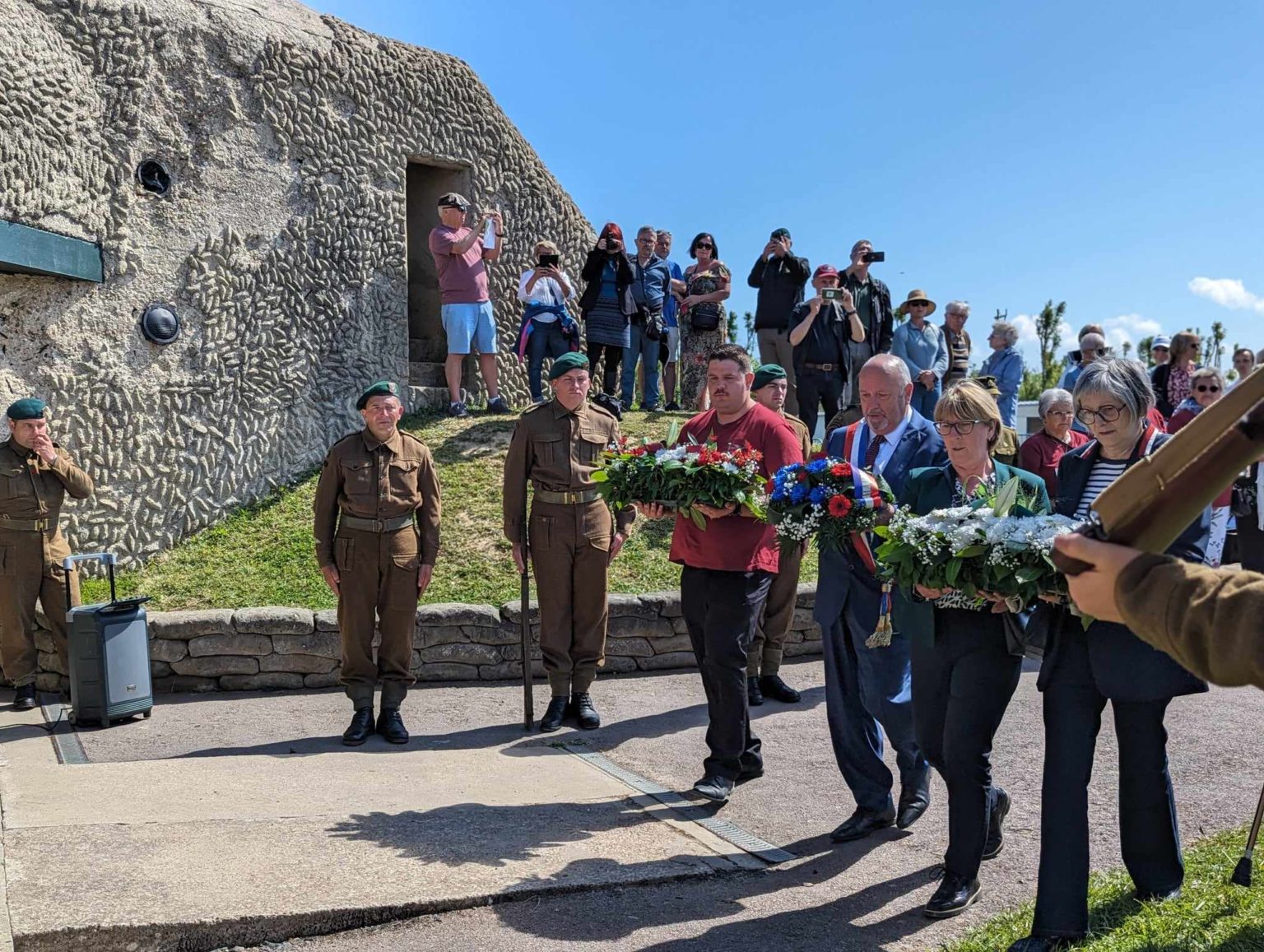 [HOMMAGE] Tribute ceremony to the 3rd commando • Batterie de Merville